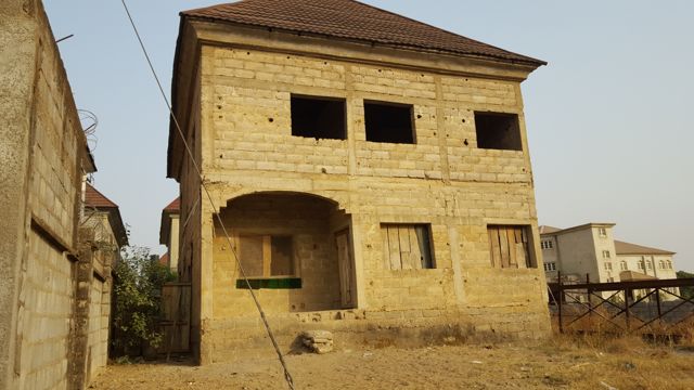 House (Carcass) for Sale in Harmony Estate - Lokogoma.com